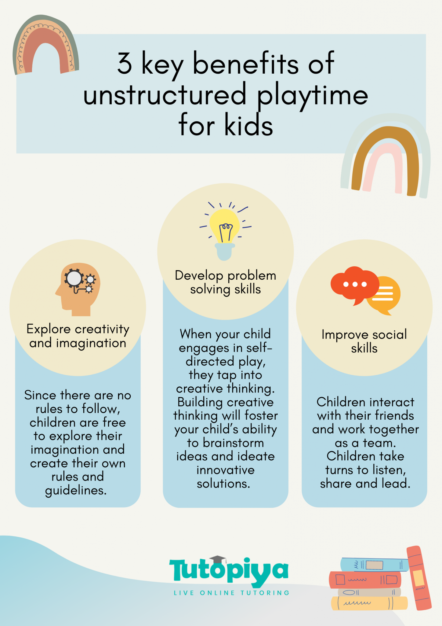 Unstructured play time: 3 Key benefits of unstructured play time for kids